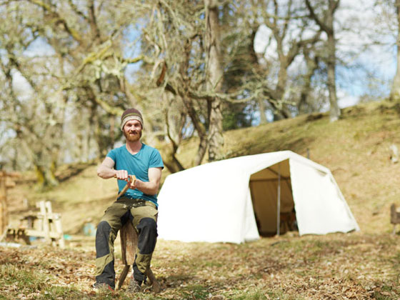 Meet Wooden Tom, Woodcarver - Wilderness Scotland