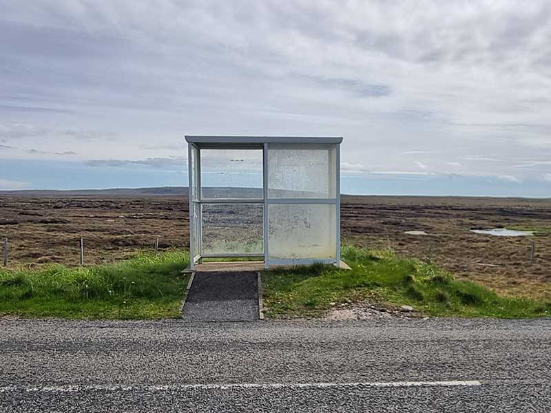Bus Stops of The Outer Hebrides - A Photo Blog - Wilderness Scotland